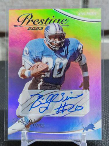 Billy Sims [Signature Premium] #101 Prices | 2023 Panini Prestige ...