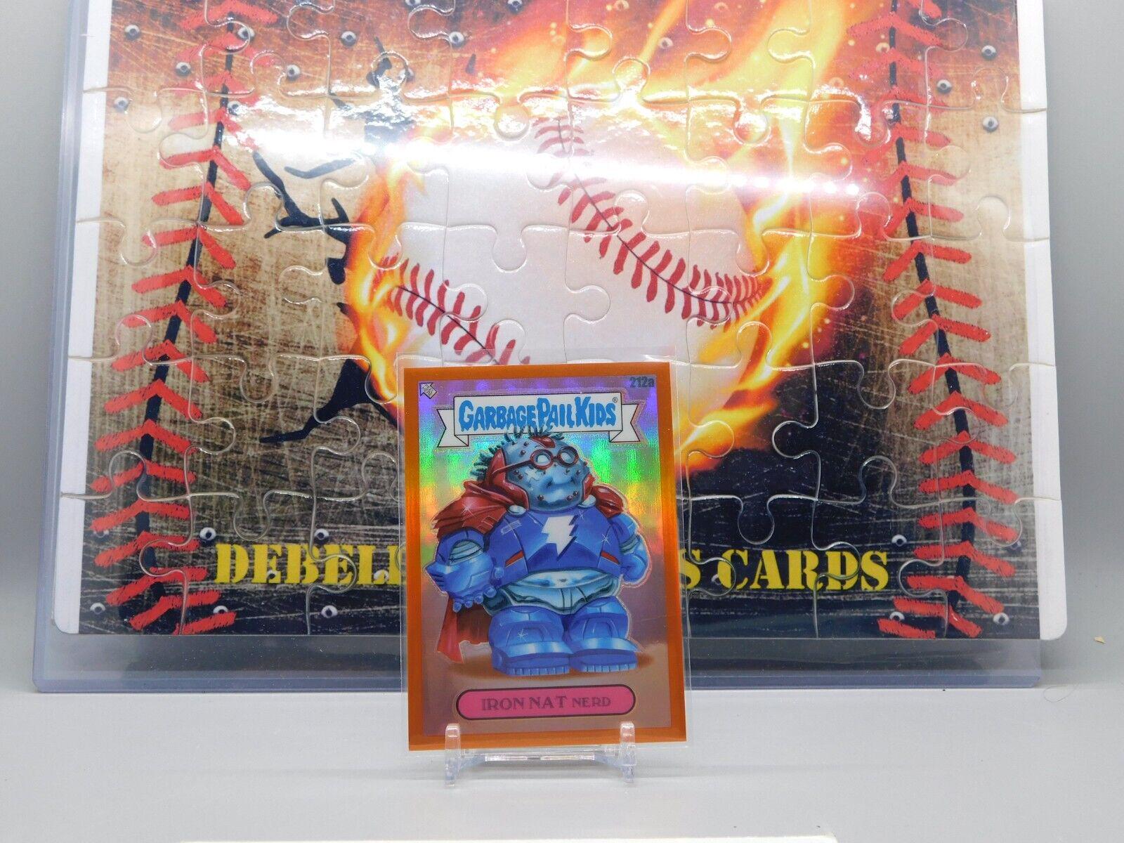Iron NAT Nerd [Orange Refractor] #212a Prices | 2022 Garbage Pail Kids ...