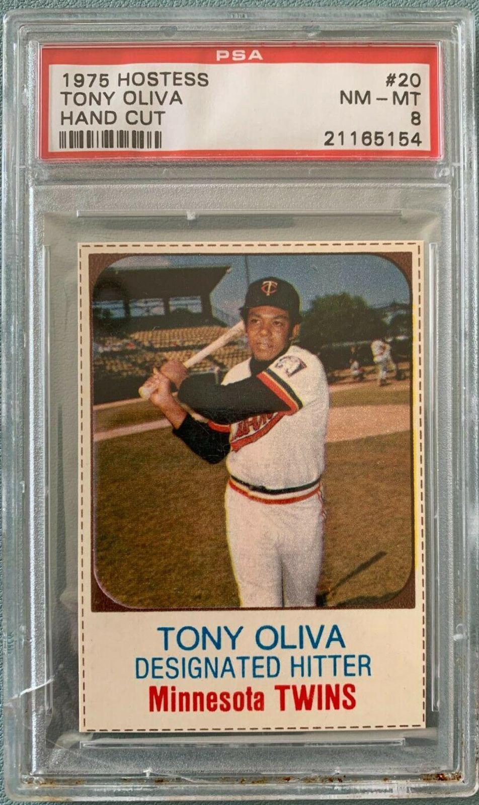 Tony Oliva [Hand Cut] #20 Prices | 1975 Hostess | Baseball Cards