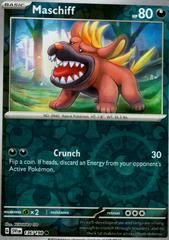 Maschiff [Reverse Holo] #136 Prices | Pokemon Scarlet & Violet ...