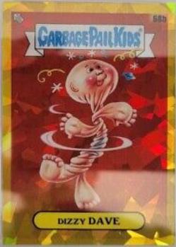 Dizzy DAVE [Gold] #68b Prices | Garbage Pail Kids 2020 Sapphire ...
