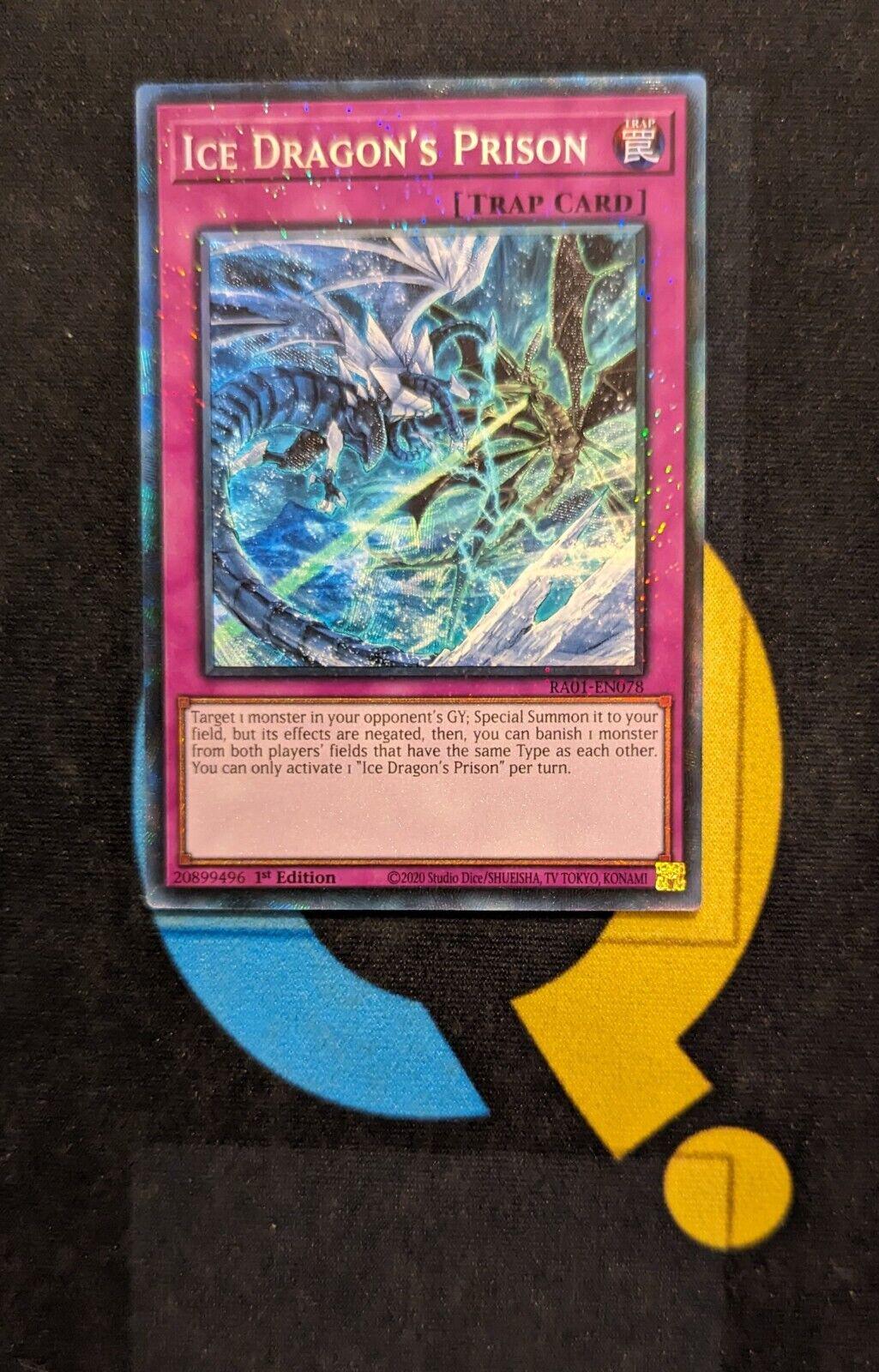 Ice Dragon's Prison [Collector's Rare] RA01-EN078 Prices | YuGiOh 25th ...