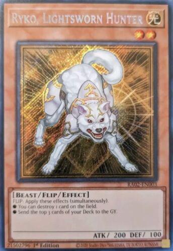Ryko, Lightsworn Hunter [Secret Rare] RA02-EN003 Prices | YuGiOh 25th ...