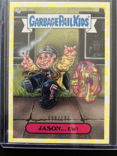 Jason EW [Yellow] #4b Prices | Garbage Pail Kids X View Askew | GPK Cards