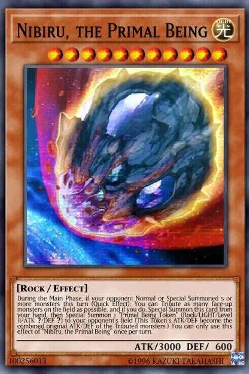Nibiru, the Primal Being [Ultra Rare] RA01-EN015 Prices | YuGiOh 25th ...