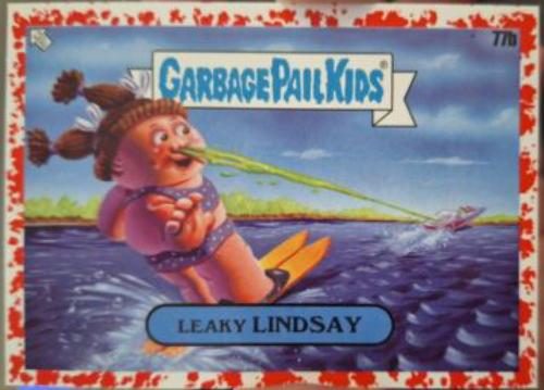 Leaky LINDSAY [Red] #77b Prices | Garbage Pail Kids Go on Vacation ...