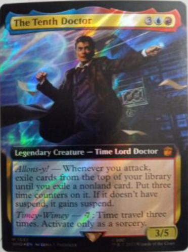 The Tenth Doctor [Foil] #1037 Prices | Magic Doctor Who | Magic Cards