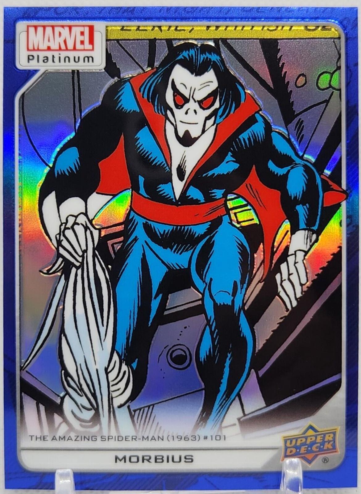 Morbius [Blue Rainbow] #169 Prices | Marvel 2023 Upper Deck Platinum ...