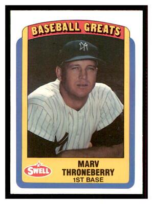 Marv Throneberry #77 Prices | 1990 Swell Greats | Baseball Cards