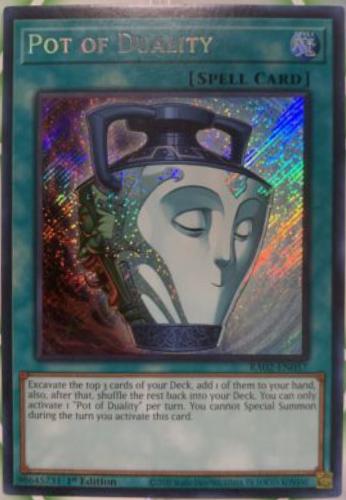 Pot of Duality [Secret Rare] RA02-EN057 Prices | YuGiOh 25th ...