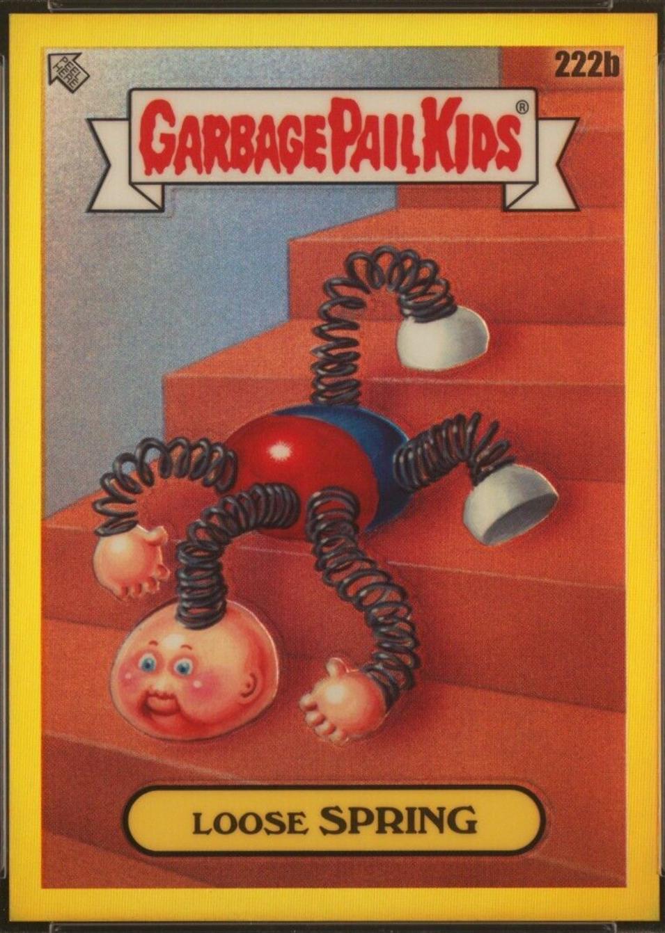 Loose SPRING [Yellow] #222b Prices | 2023 Garbage Pail Kids Chrome ...