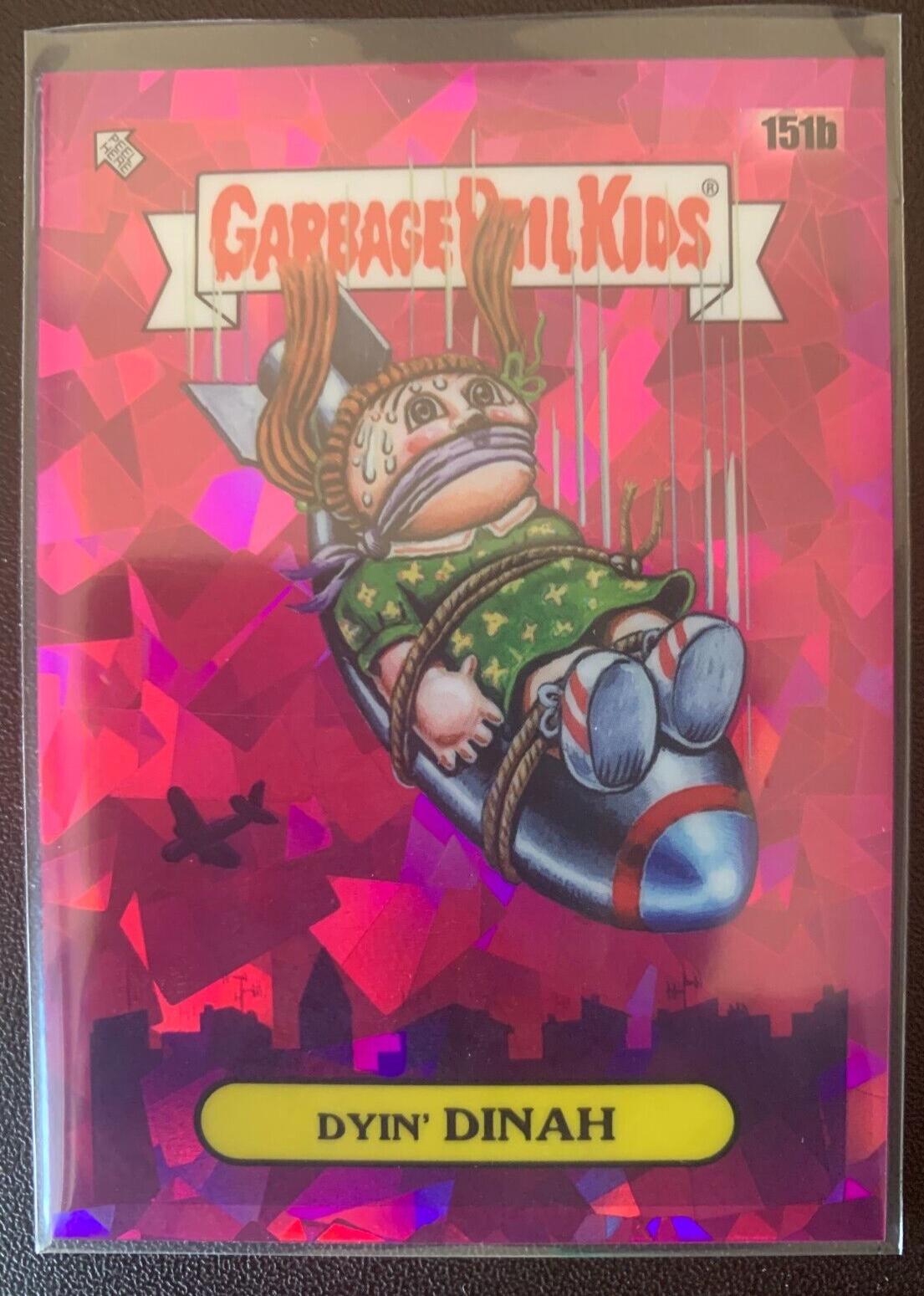 DYIN' DINAH [Pink] #151b Prices | Garbage Pail Kids 2021 Sapphire | GPK ...