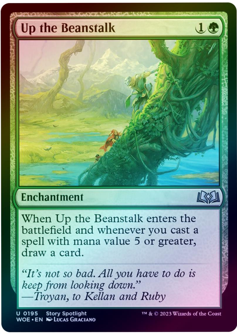 Up the Beanstalk #195 Prices | Magic Wilds of Eldraine | Magic Cards