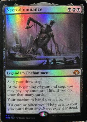 Necrodominance [Foil] #102 Precios | Magic Modern Horizons 3 | Tarjetas de Magic