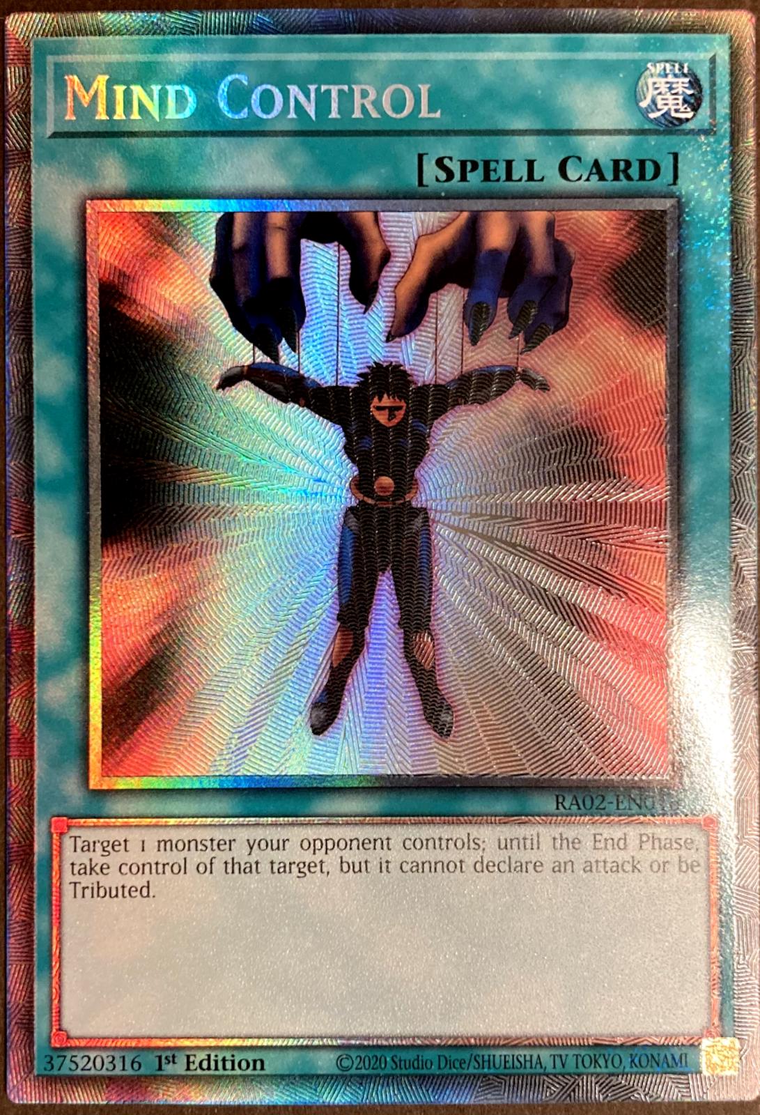 Prix de Mind Control [Collector's Rare] RA02-EN046 | YuGiOh 25th ...