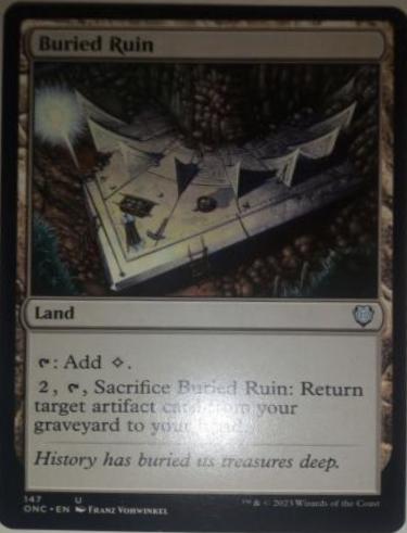 Buried Ruin #147 Prices | Magic Phyrexia: All Will Be One Commander | Magic Cards