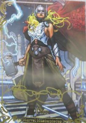 Thor [Gold Foil Signatures] #68 Prices | Marvel 2018 Masterpieces ...