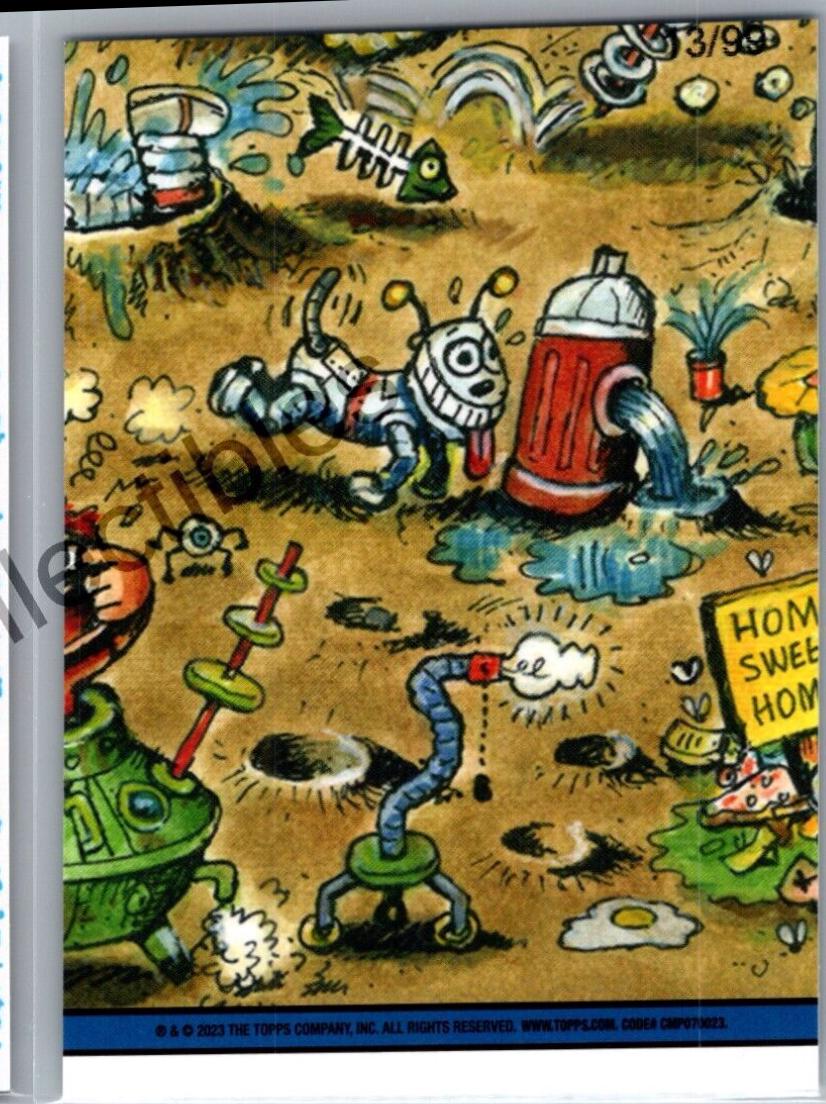 Galactic Greg [Blue] #29b Prices | Garbage Pail Kids Intergoolactic ...