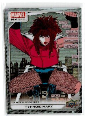 Typhoid Mary [Rainbow] #143 Prices | Marvel 2023 Upper Deck Platinum ...