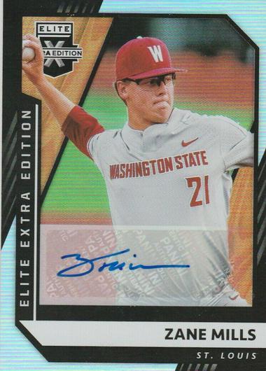 Zane Mills [Signature] | Ungraded | 2021 Panini Elite Extra Edition