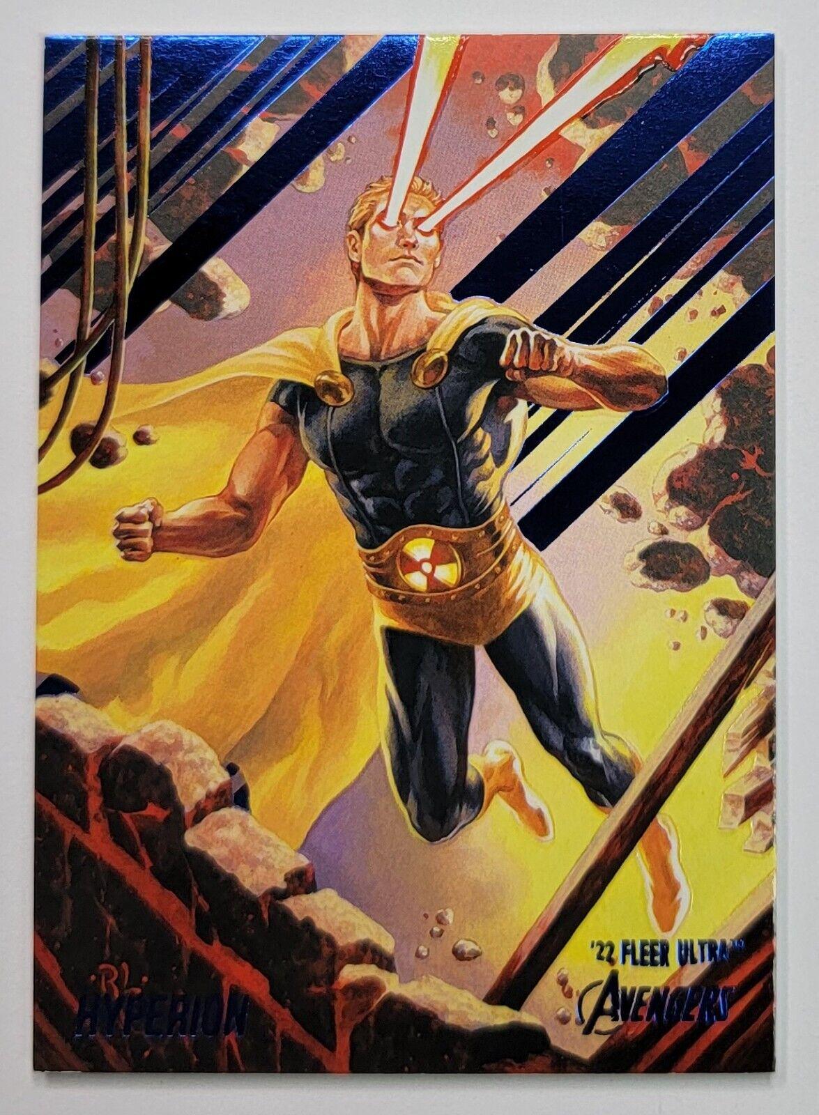 Hyperion [Blue Foil] #32 Prices | Marvel 2022 Ultra Avengers | Marvel Cards