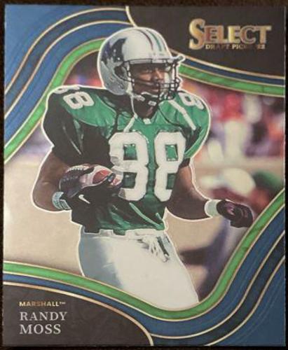 Randy Moss [Blue] #162 Prices | 2022 Panini Select Draft Picks ...
