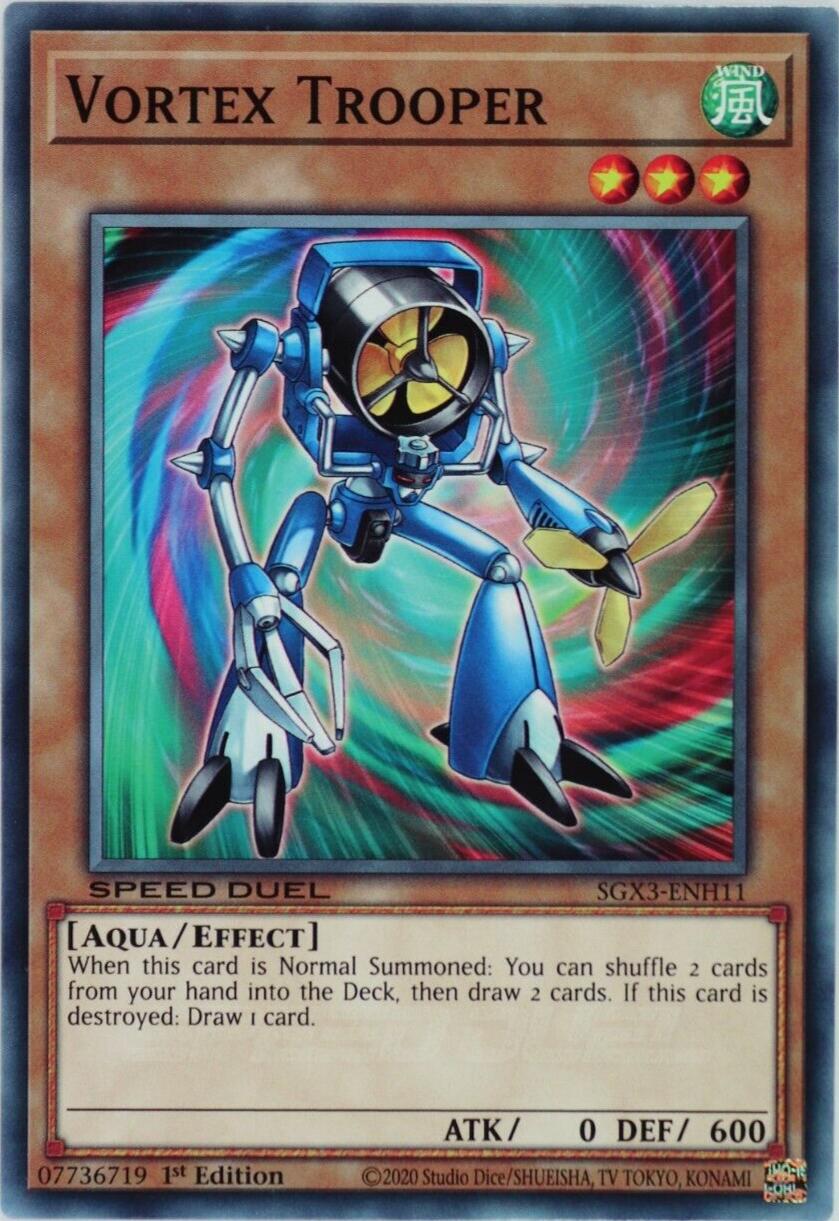 Vortex Trooper SGX3-ENH11 Prices | YuGiOh Speed Duel GX: Duelists of ...