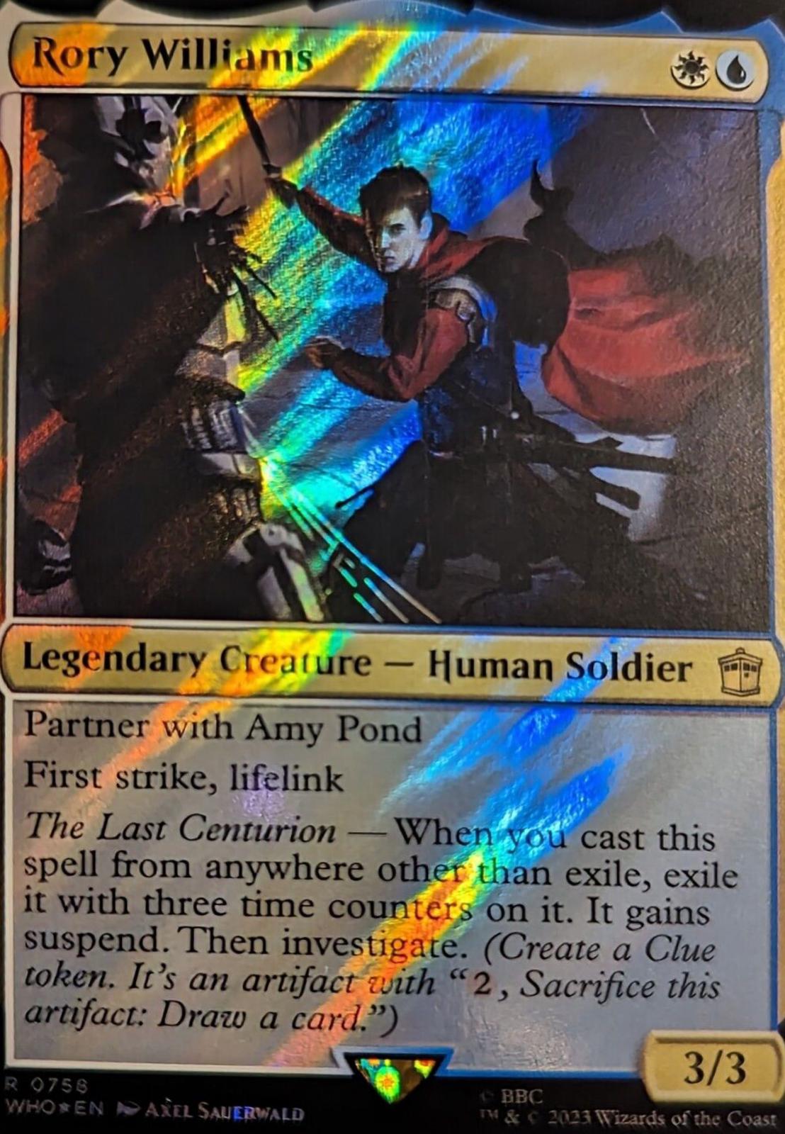 Rory Williams [Foil] #758 Prices | Magic Doctor Who | Magic Cards