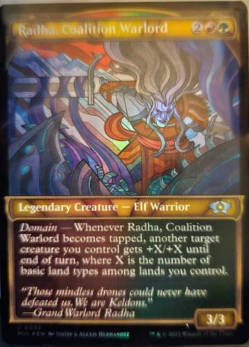 Radha, Coalition Warlord #55 Prices | Magic Multiverse Legends | Magic ...