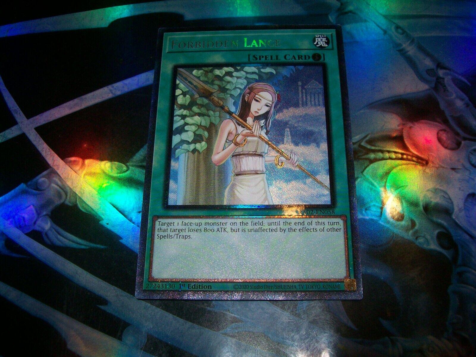 Forbidden Lance [Collector's Rare] RA02-EN058 Prices | YuGiOh 25th ...