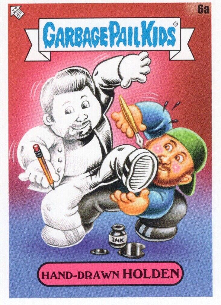 Hand-Drawn HOLDEN #6a Prices | Garbage Pail Kids X View Askew | Garbage ...