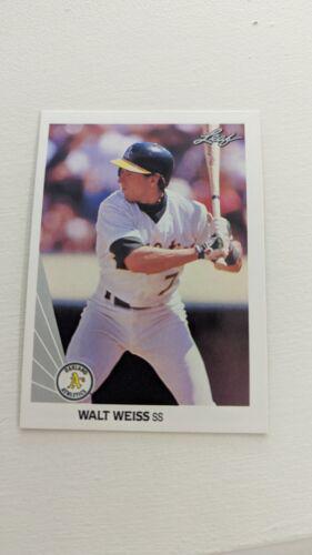 Walt Weiss #239 Prices | 1990 Leaf | Baseball Cards