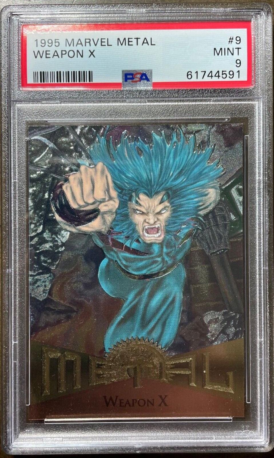 Weapon X #9 Prices | Marvel 1995 Metal | Marvel Cards