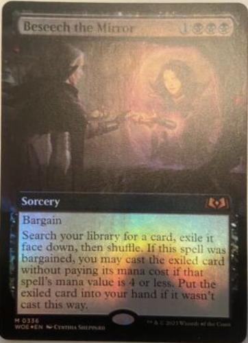 Beseech the Mirror [Extended Art] #336 Prices | Magic Wilds of Eldraine ...