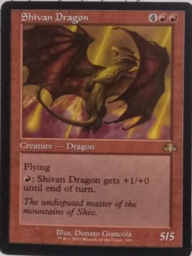 Shivan Dragon [Retro] Prices | Magic Dominaria Remastered | Magic Cards