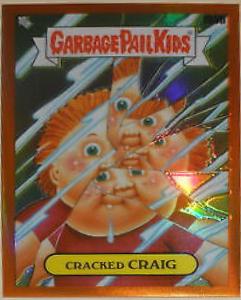 Cracked CRAIG [Orange Refractor] #193b Prices | 2022 Garbage Pail Kids ...