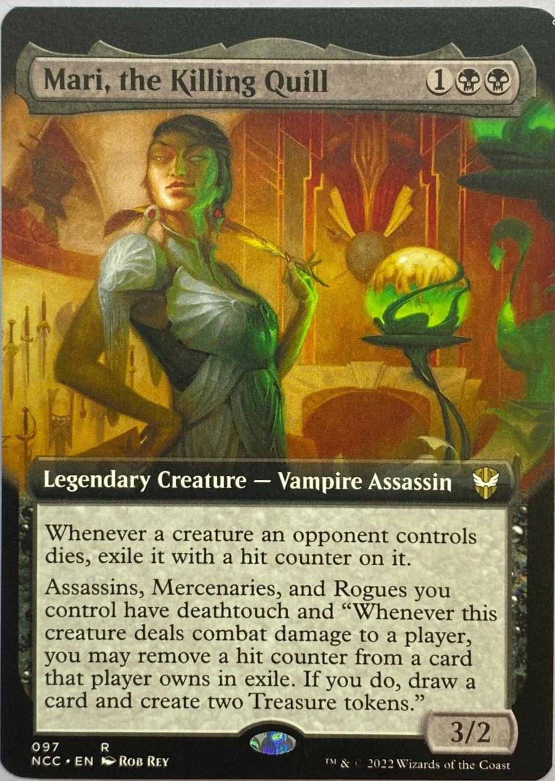 Mari, the Killing Quill [Extended Art] #97 Prices | Magic New Capenna ...