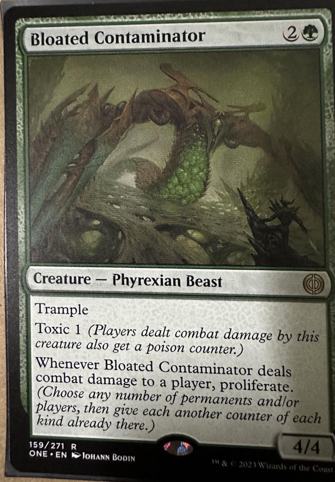 Bloated Contaminator #159 Prices | Magic Phyrexia: All Will Be One ...