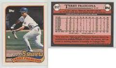 Terry Francona #35T Prices | 1989 Topps Traded | Baseball Cards