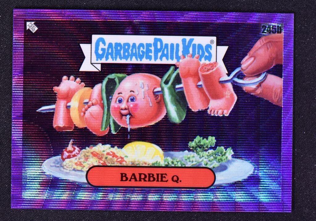 BARBIE Q. [Purple Wave] #245b Prices | 2023 Garbage Pail Kids Chrome ...