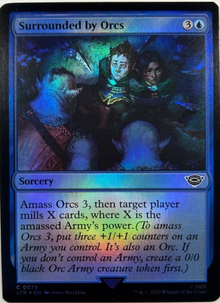 Surrounded by Orcs [Foil] #73 Prices | Magic Lord of the Rings | Magic ...