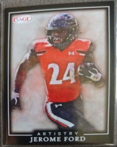 Jerome Ford #62 Prices | 2022 Sage Artistry | Football Cards
