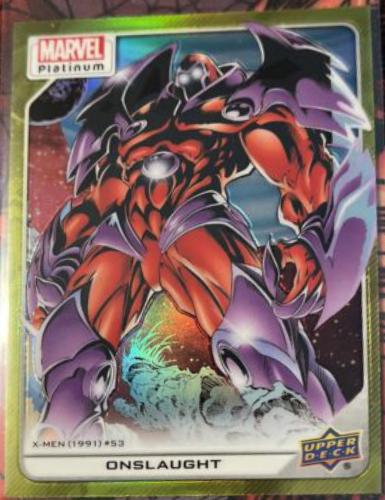 Onslaught [Yellow Rainbow] #178 Prices | Marvel 2023 Upper Deck ...