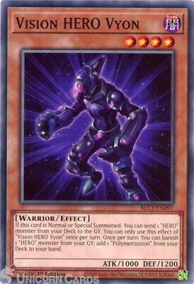 Vision HERO Vyon [1st Edition] BLC1-EN097 Prices | YuGiOh Battles of ...
