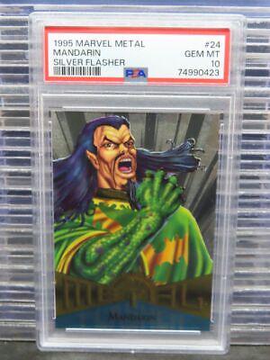 Mandarin [Silver Flasher] #24 Prices | Marvel 1995 Metal | Marvel Cards