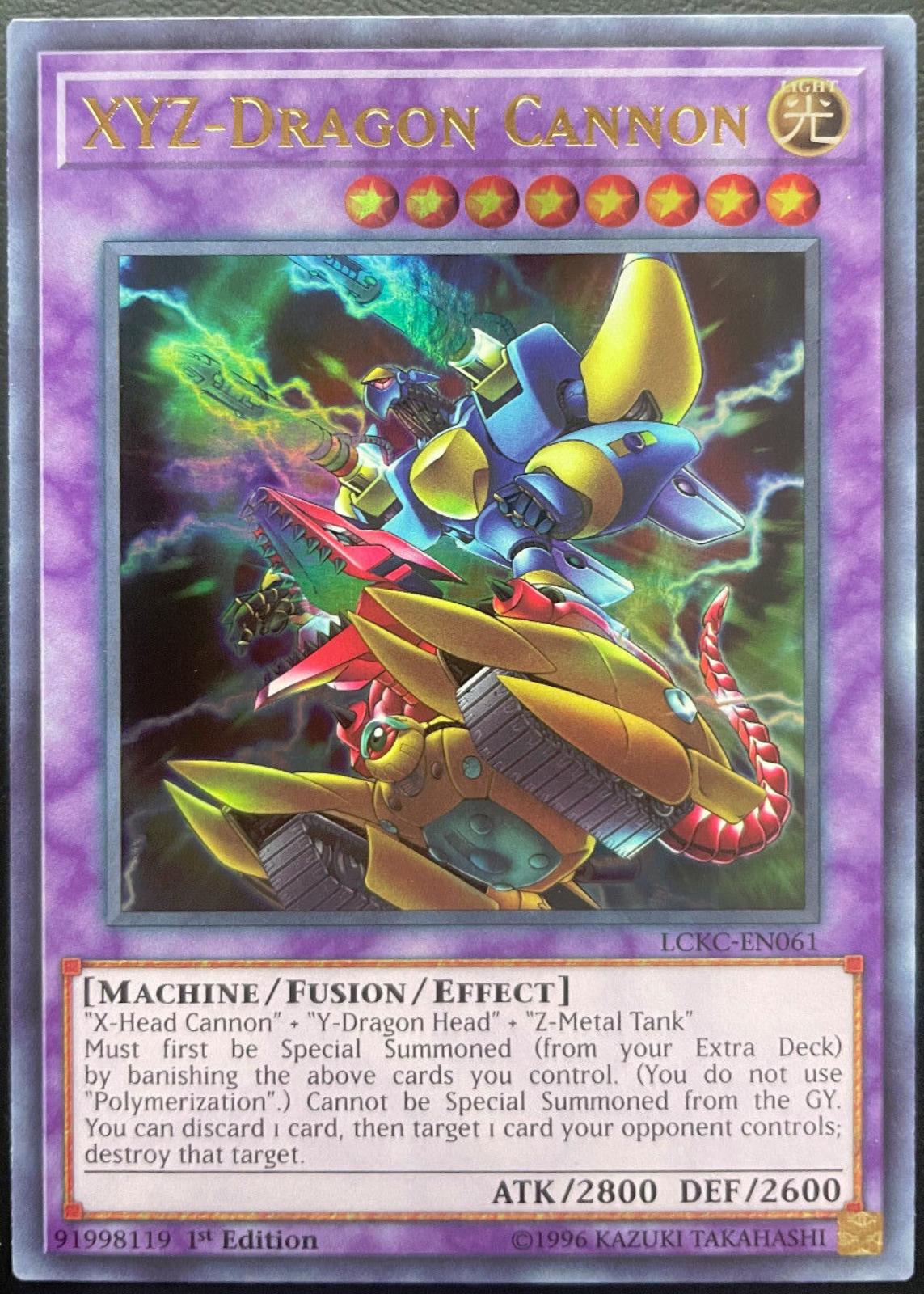 XYZ-Dragon Cannon [1st Edition] LCKC-EN061 Prices | YuGiOh Legendary ...