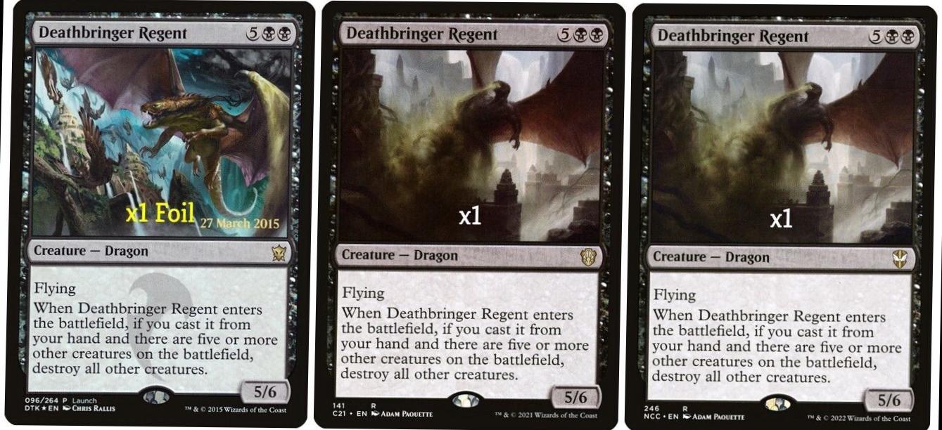Deathbringer Regent #246 Prices | Magic New Capenna Commander | Magic Cards