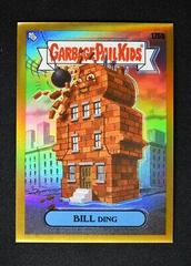 BILL Ding [Gold Refractor] #176b Prices | 2022 Garbage Pail Kids Chrome ...