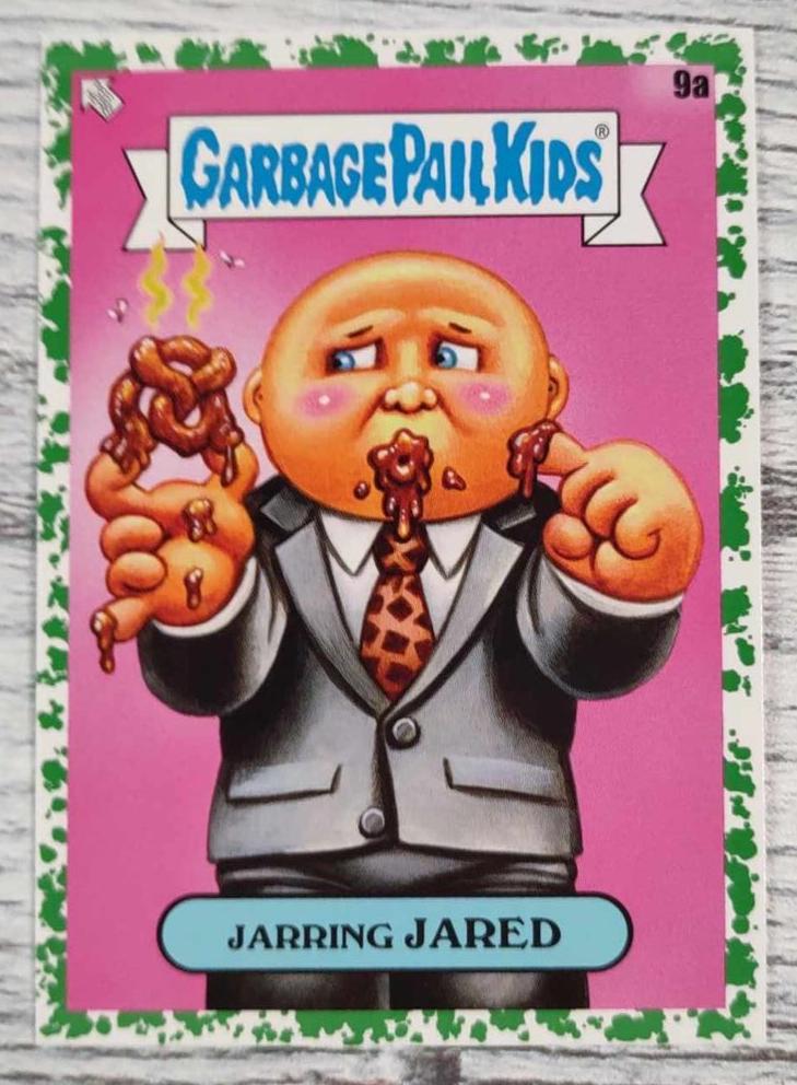 Jarring JARED [Green] #9a Prices | Garbage Pail Kids X View Askew | GPK ...
