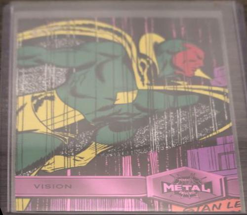 Vision [Pink] #194 Prices | Marvel 2022 Metal Universe Spider-Man ...